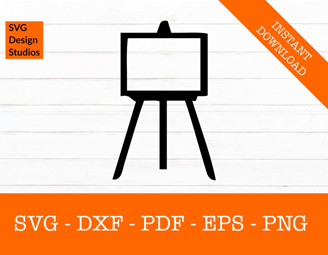 Easel Svg Artist Svg Canvas Svg Art Svg Blank Canvas - Etsy Canada