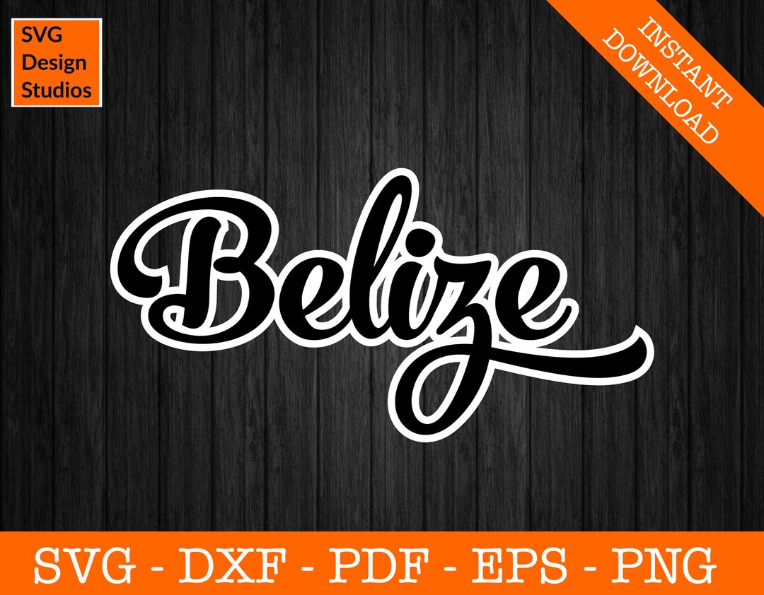 Retro Belize Svg, Belize Flag Svg, Belize Flag Clipart, Classic - Cut ...