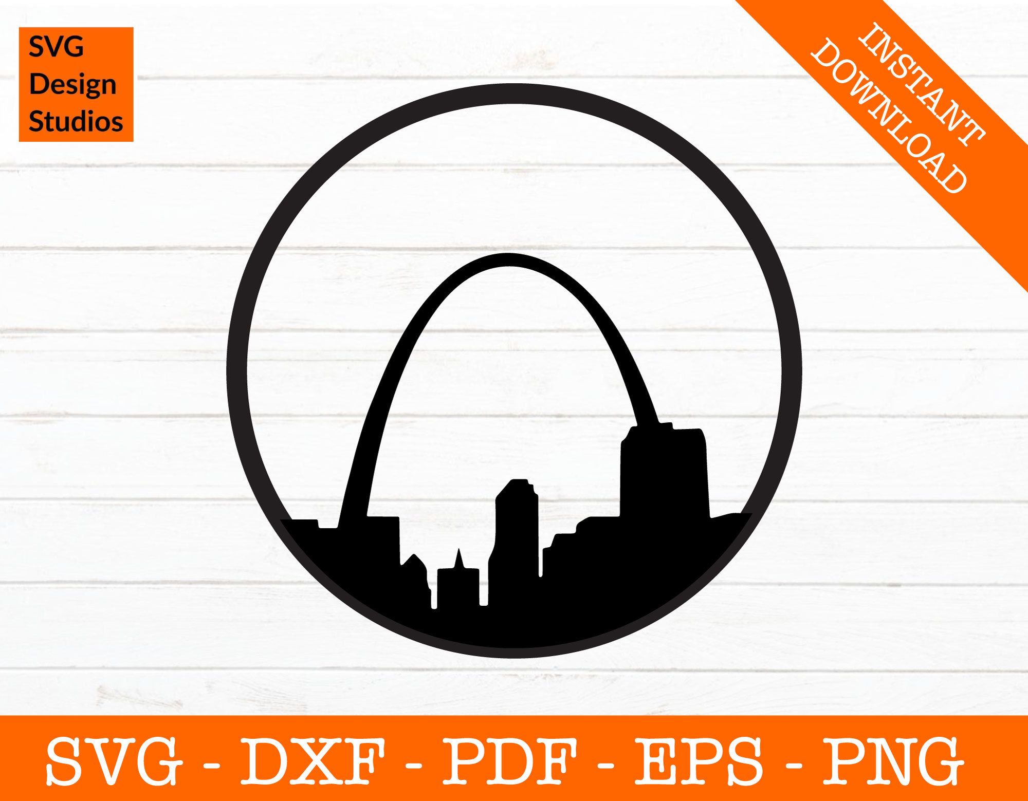 St Louis Arch Svg St Louis Svg Saint Louis Skyline Svg | Etsy