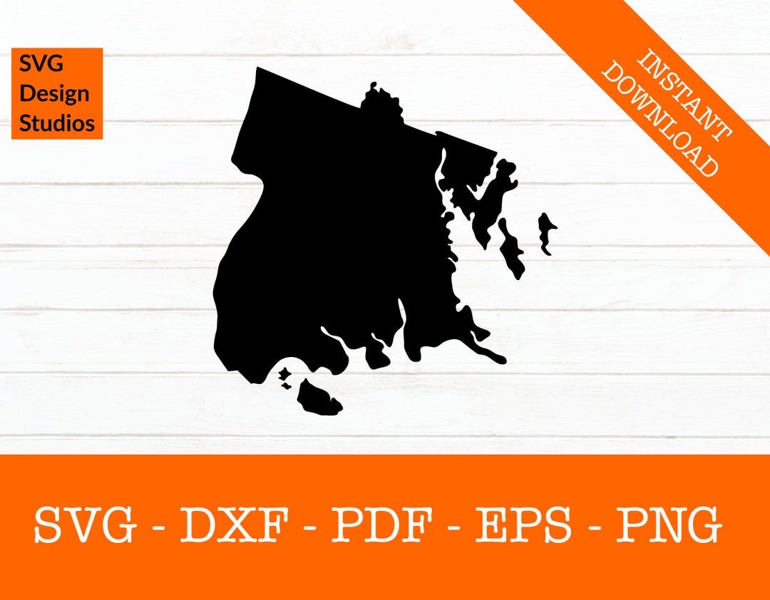 The Bronx New York, NYC Map Shape SVG Cut File - Png - DXF - Cricut ...