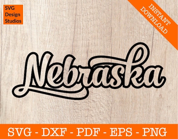 Retro Nebraska Svg Nebraska State Svg University College | Etsy