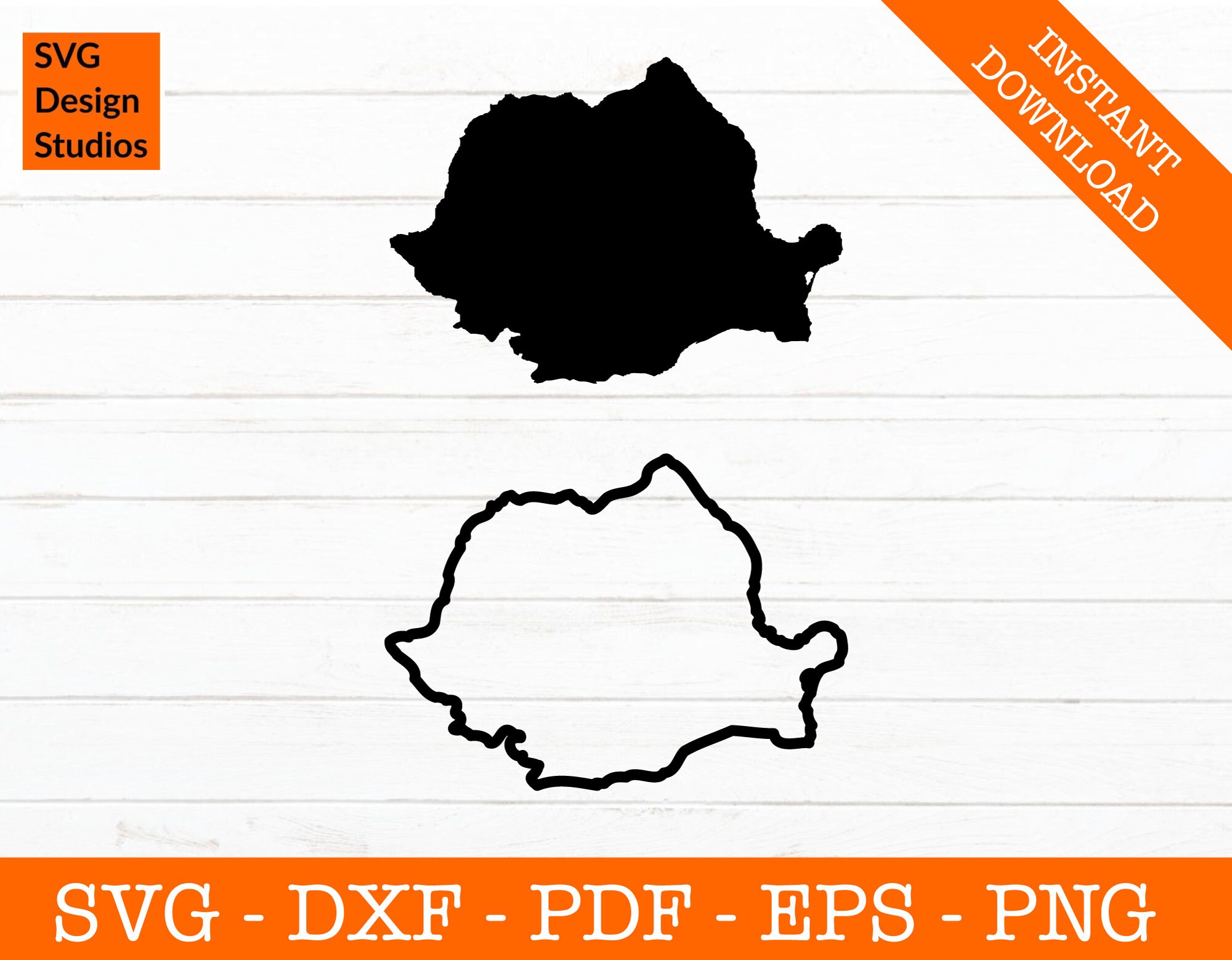 Romania Svg Romania Map and Outline Svg Romanian Cut File - Etsy Finland