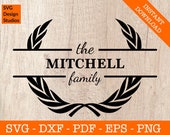 Mitchell Family Svg Welcome Svg Farmhouse Svg Genealogy - Etsy