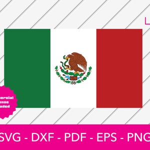 Mexican Flag Svg Mexico Flag Svg Mexican Svg Mexican Svg - Etsy