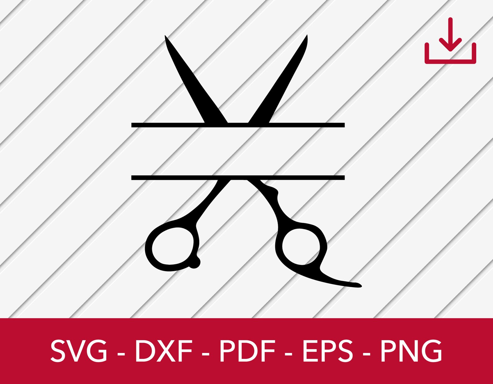 Scissors Split Frame Svg, Hairdresser Svg, Hair Stylist Svg, Comb Svg ...