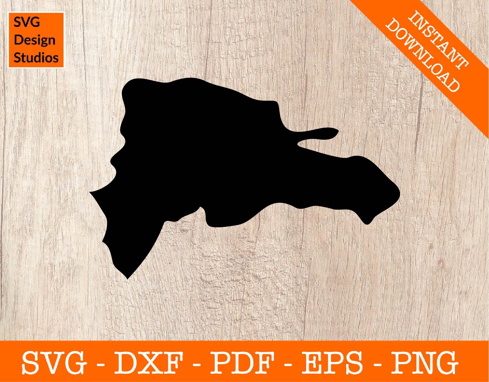Dominican Republic Svg Dominican Map Svg Island Map Svg Cut | Etsy