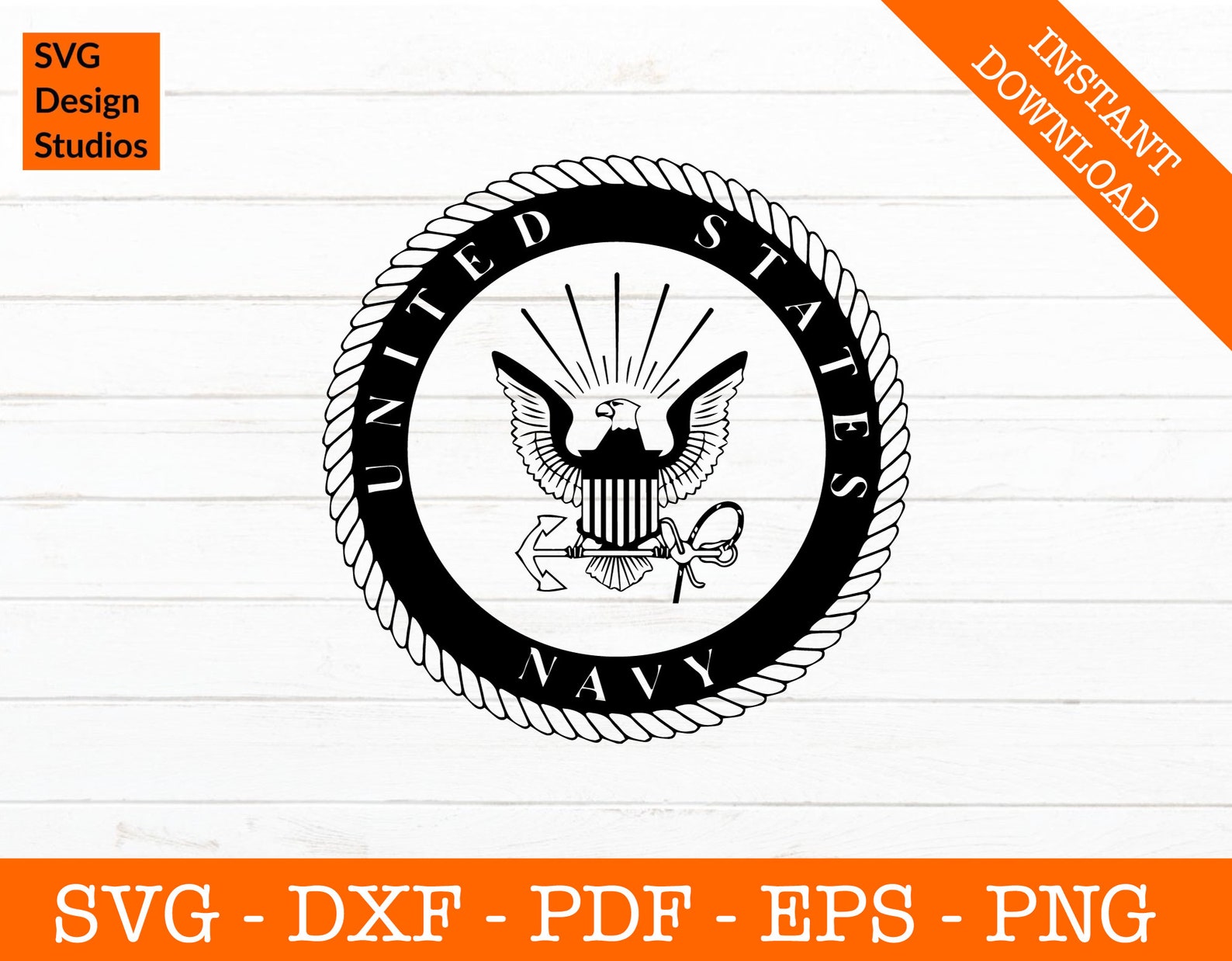 Navy Svg, US Navy Logo Svg, Navy Badge Svg, Silhouette Cut File - PNG ...