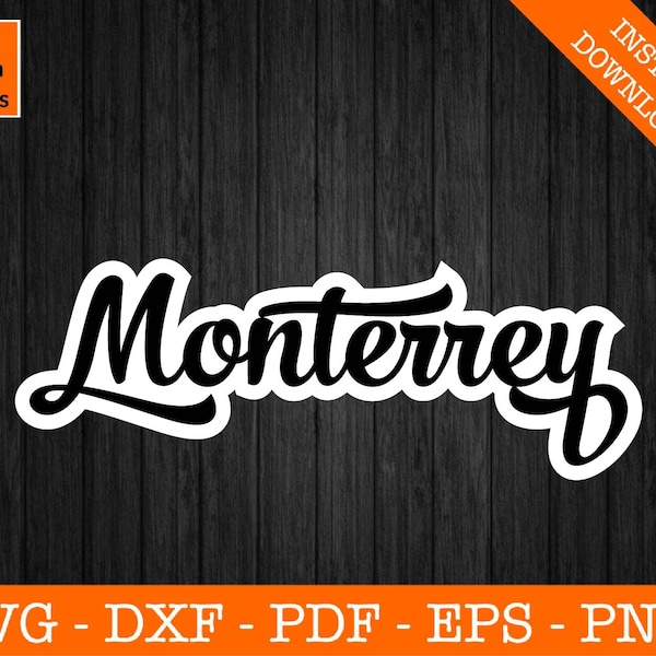 Monterrey Svg - Etsy