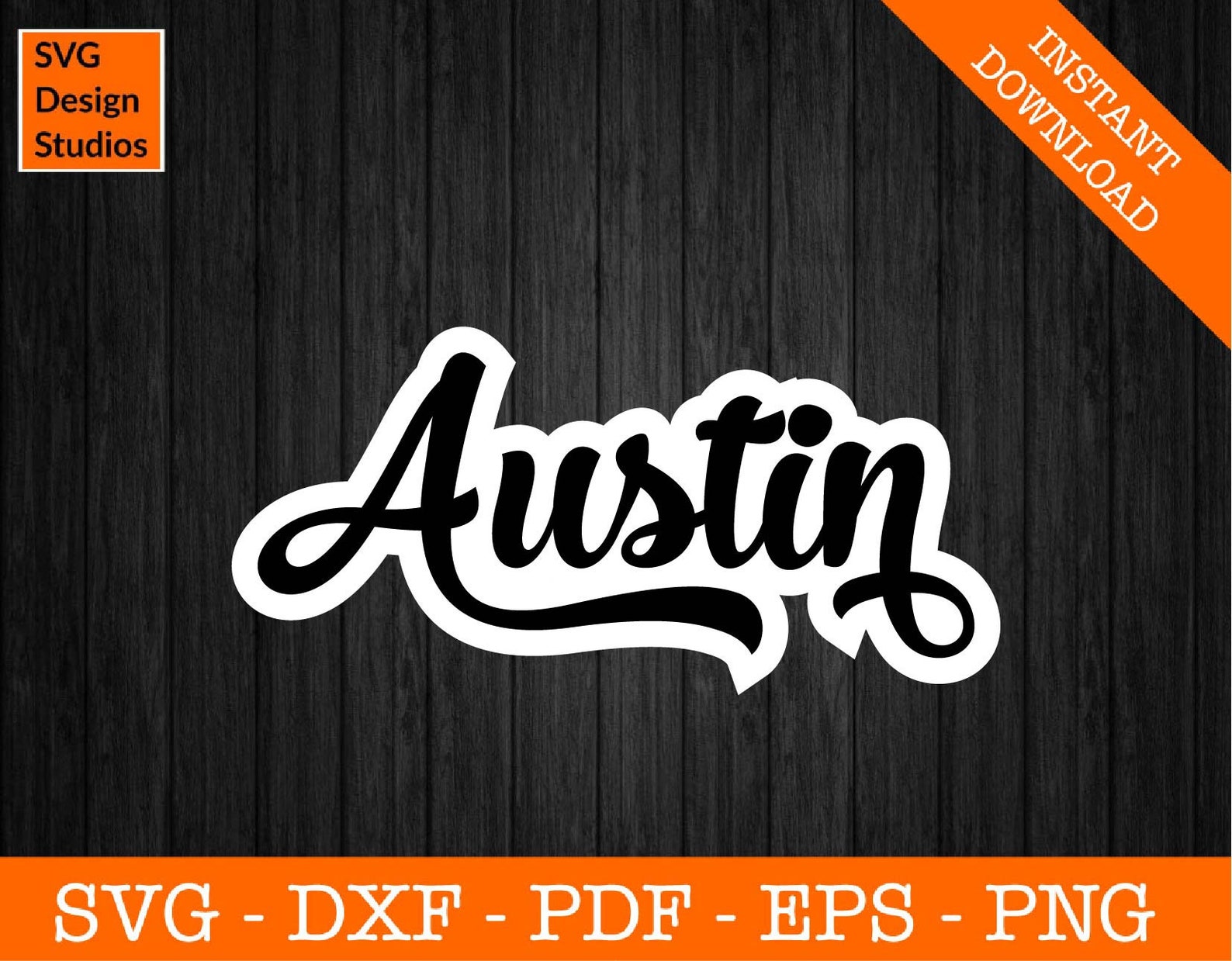 Retro Austin Svg Austin Texas Silhouette SVG Cut File PNG | Etsy