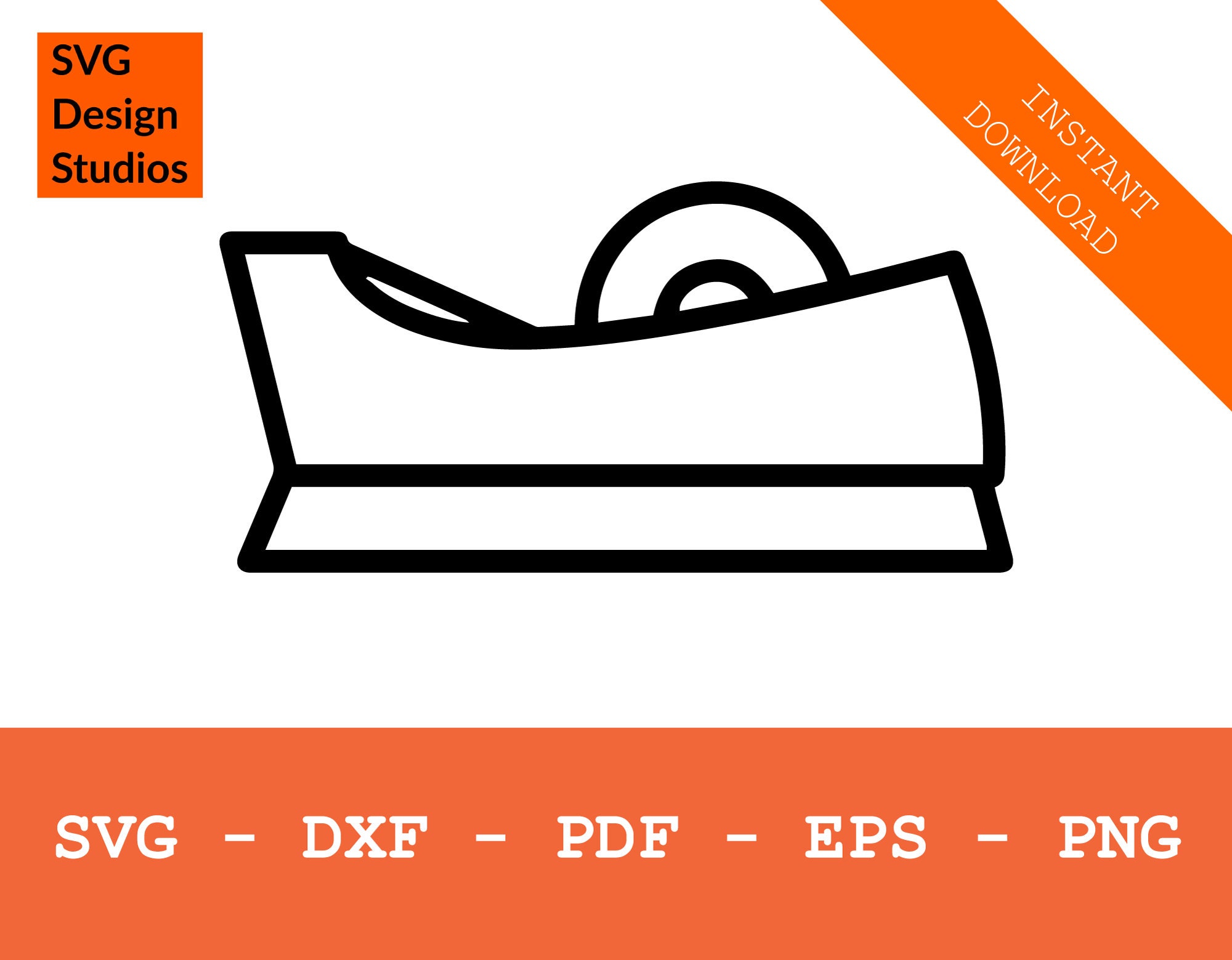 Scotch Tape Svg Tape Svg Office Supplies Svg Silhouette - Etsy UK