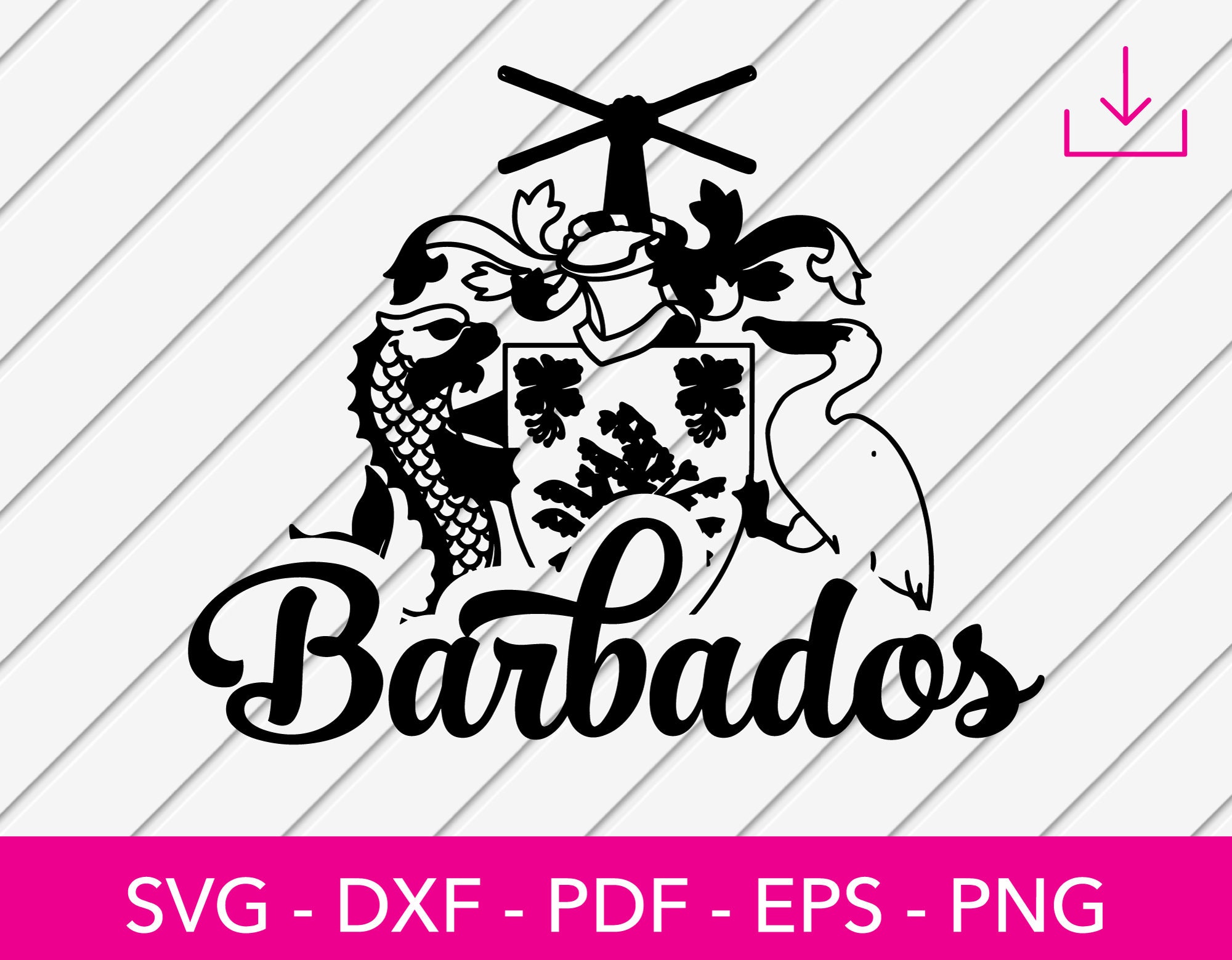 Barbados Svg Barbados Seal Svg Barbados Flag Svg Clipart - Etsy
