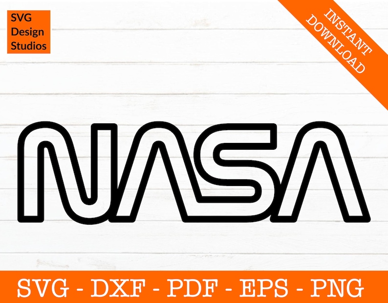 NASA Logo Svg Space Svg Science Svg Astronaut Svg Clipart | Etsy