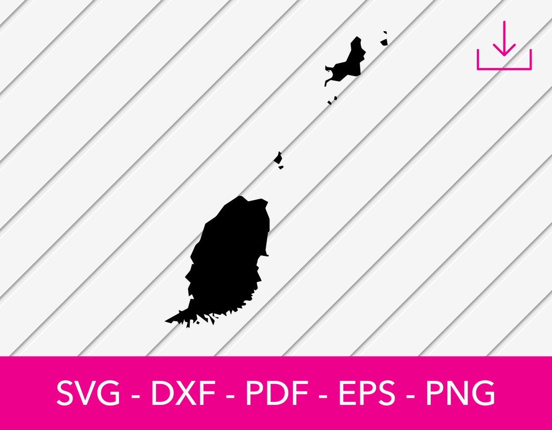 Grenada Svg, Grenada Island Map, Grenada Svg, Grenada, Caribbean Svg ...