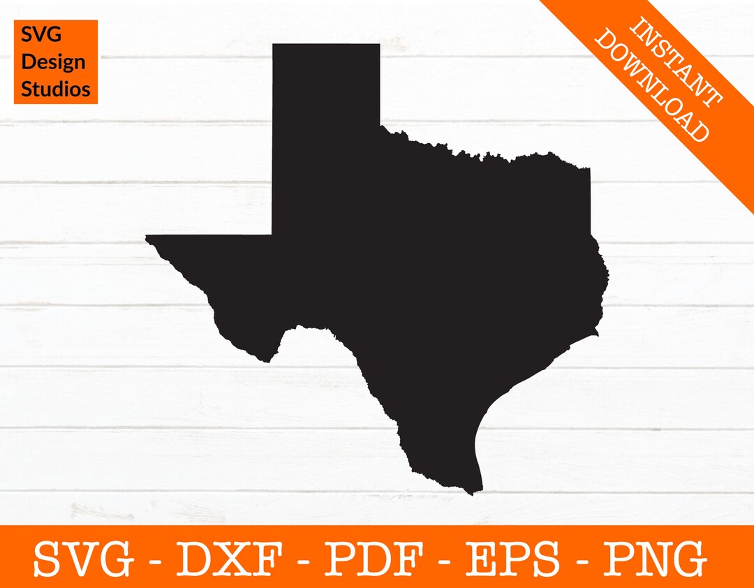 Texas Svg, Detailed Texas State Map Svg, Texan Svg, Comb - SVG Cut File ...