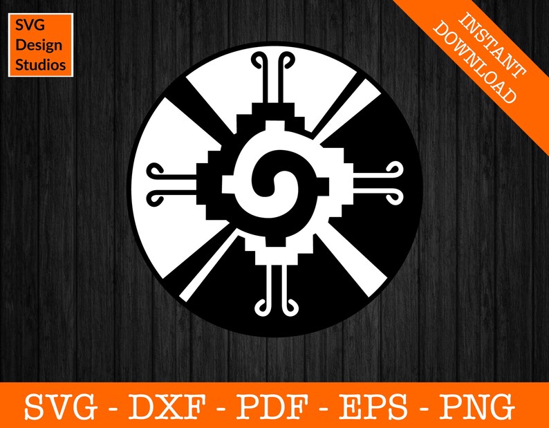 Hunab Ku Svg Mexico Svg Aztec One God Svg Mexico Flag Svg - Etsy