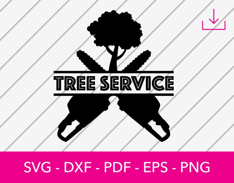 Tree Service Logo SVG Chainsaw SVG Arborist SVG Tree - Etsy Canada