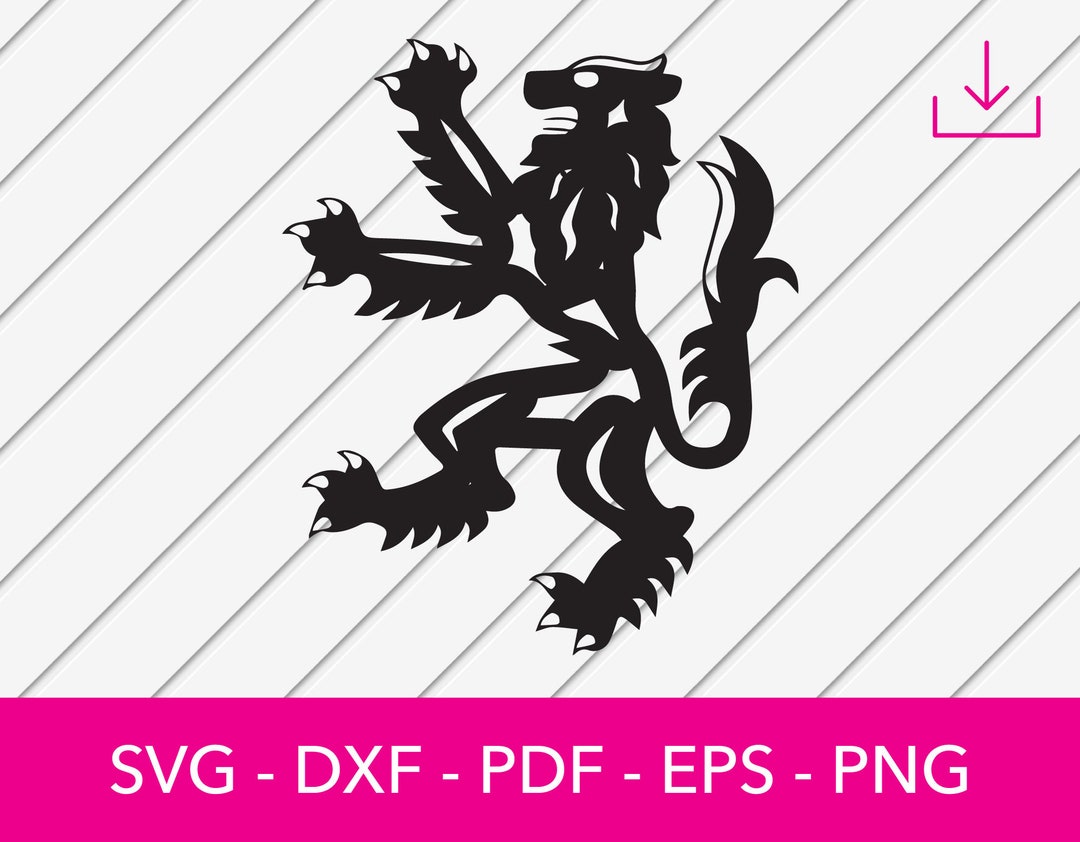 Scotland Svg, Scottish Svg, Scotland Lion Svg, Clipart SVG - Cut File ...