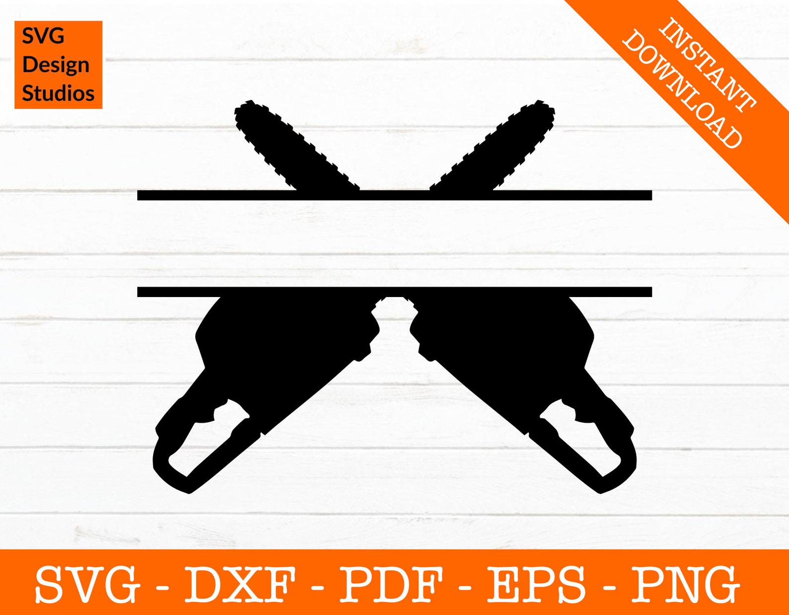 Chainsaw Logo Svg Chainsaws Svg Split Frame Svg Handyman | Etsy