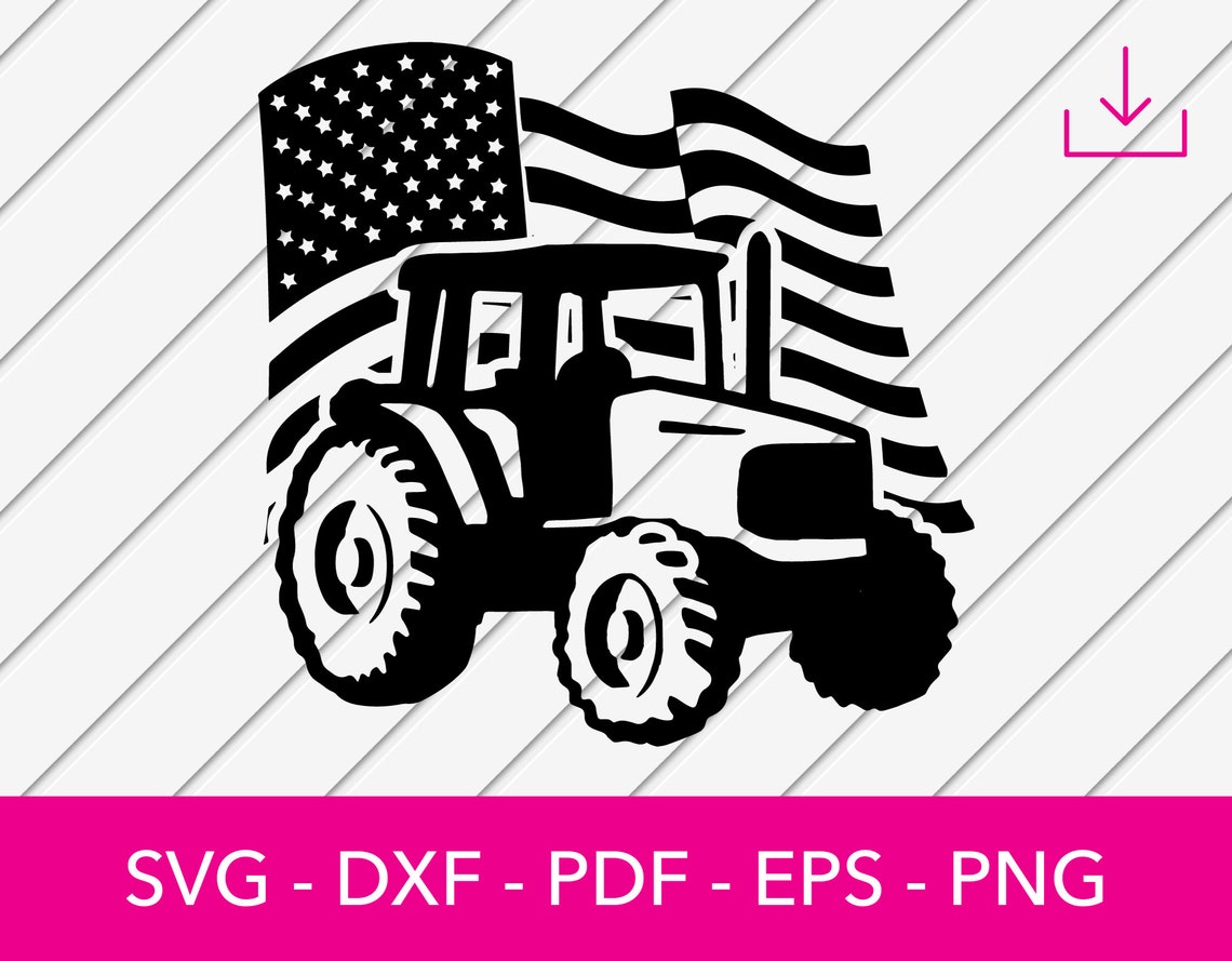 Tractor Svg Farming Svg Farm Svg Agriculture Svg American - Etsy