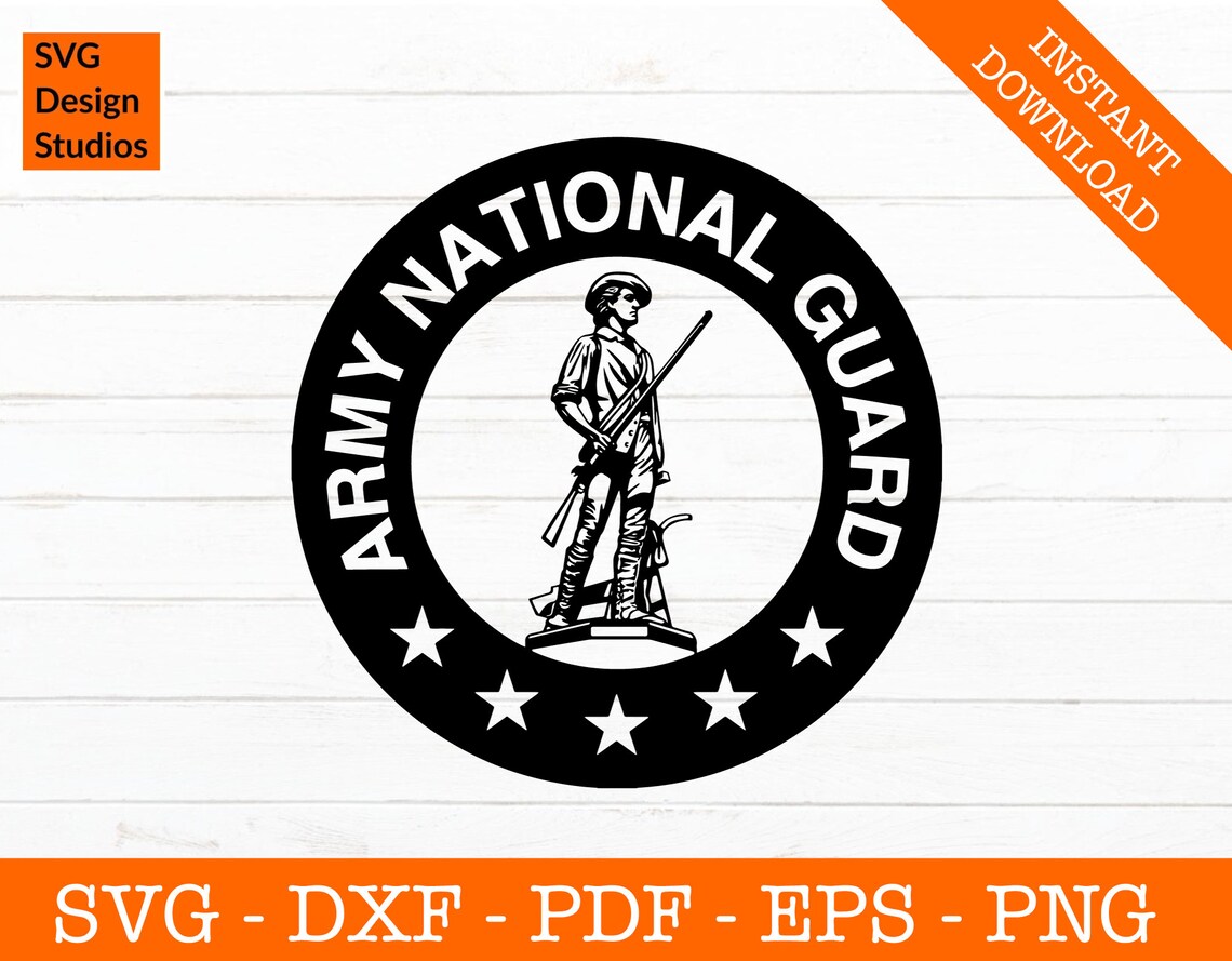 National Guard Logo Svg US National Guard Svg Reserves Svg - Etsy