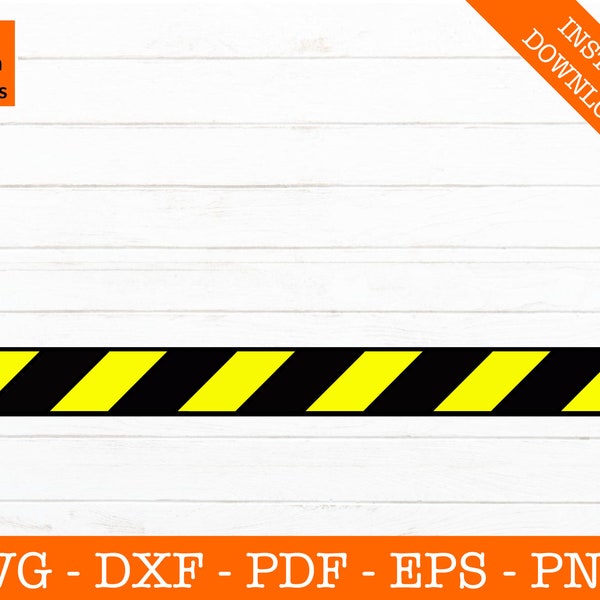 Caution Tape Svg - Etsy