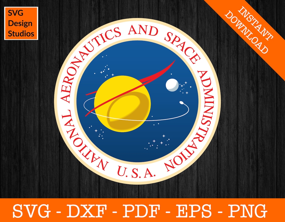 NASA Seal Svg, Space Svg, Science Svg, Astronomy Svg, Clipart Svg - Cut ...