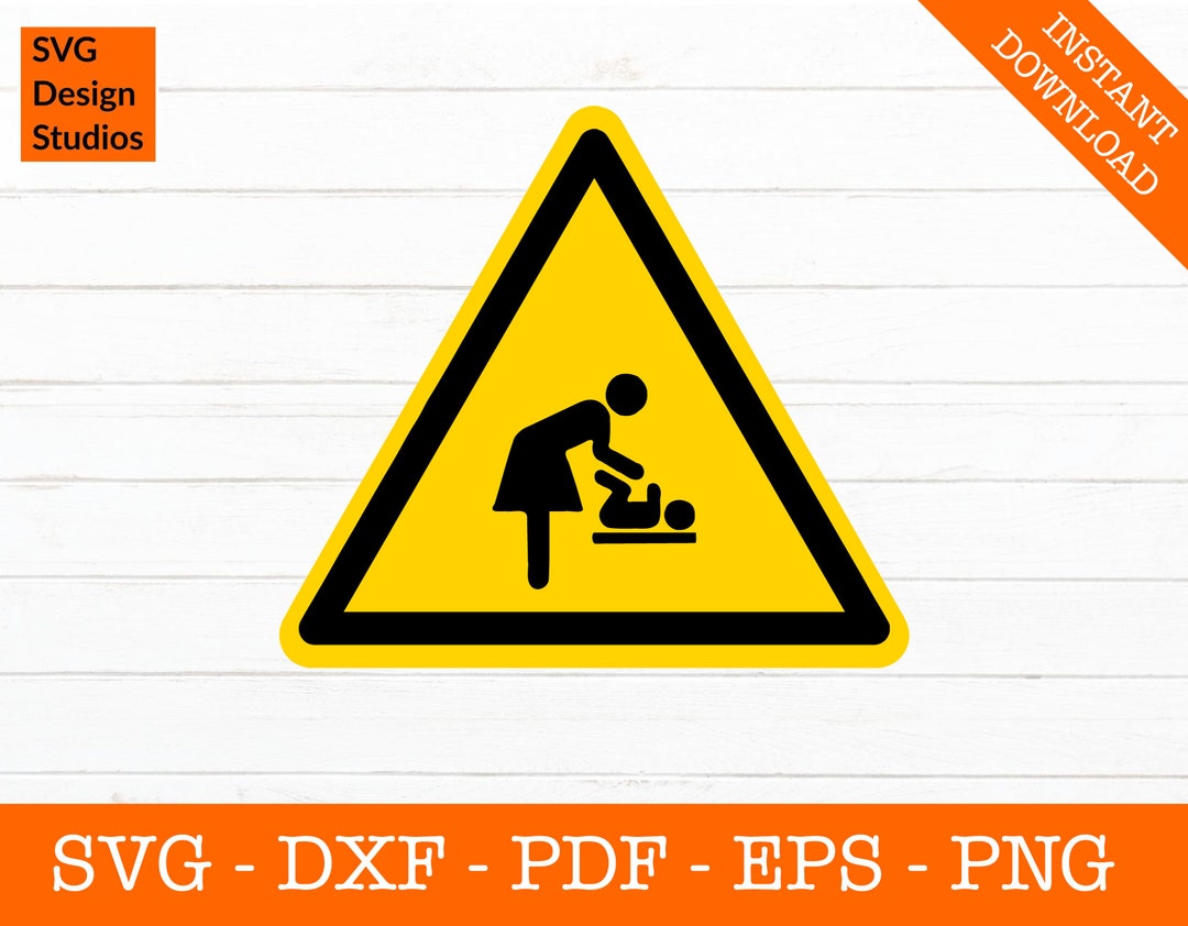 Baby Svg, Diaper Change Sign Printable, Diaper Svg, Infant, Toddler ...