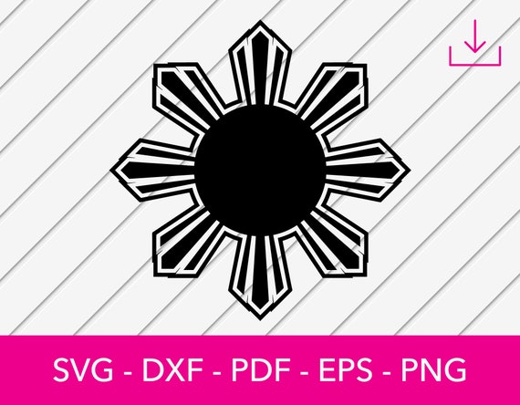 Philippines Flag Sun