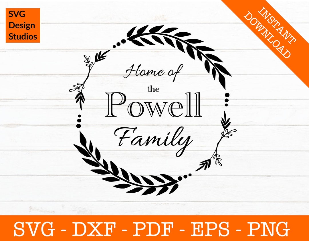 Hogar de la familia Howell svg Bienvenido svg Granja svg - Etsy México