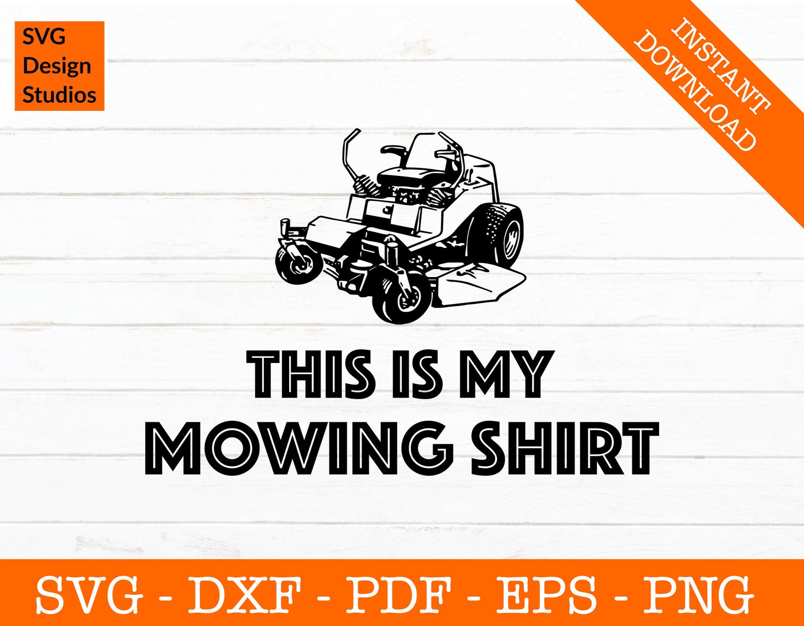 Lawnmower Svg, Lawn Mower Svg, This is My Mowing Shirt Svg, Silhouette ...