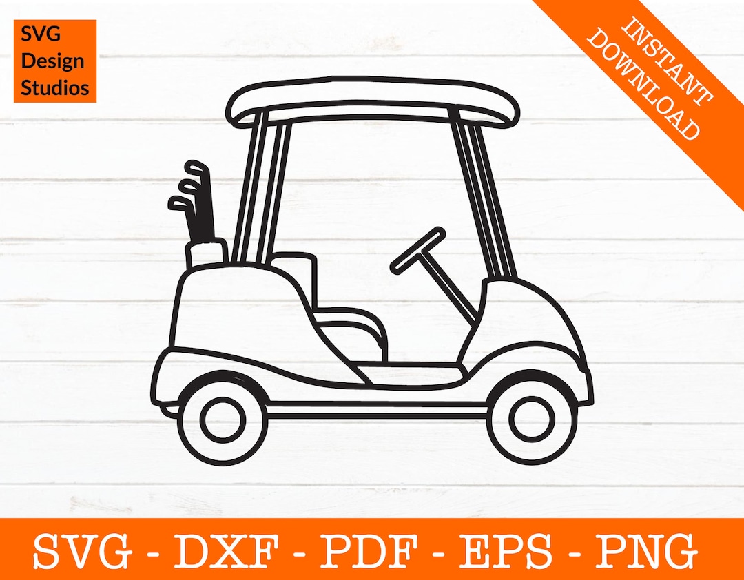 Golf Cart Svg, Golf Svg, Golfer Svg, Golf Course Svg, Golfing ...