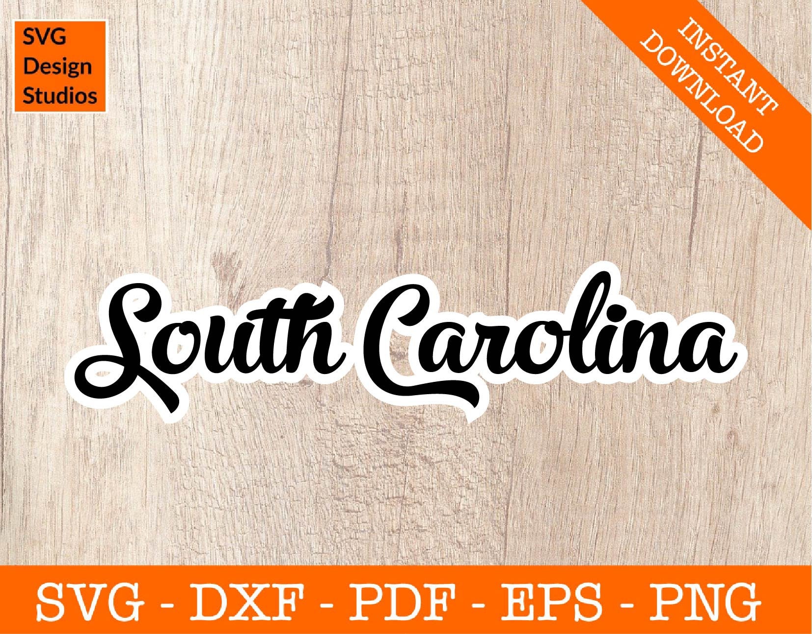 Retro South Carolina Svg South Carolina Svg University | Etsy