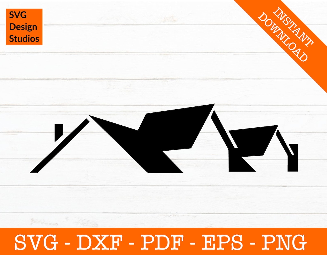 House Roof Svg, Roofing Svg, Roofer Svg, Eps, Dxf, Png, Pdf, Silhouette ...