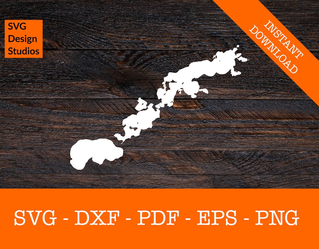 Prior Lake, Minnesota Map Shape SVG Cut File - PNG - DXF - Cricut ...