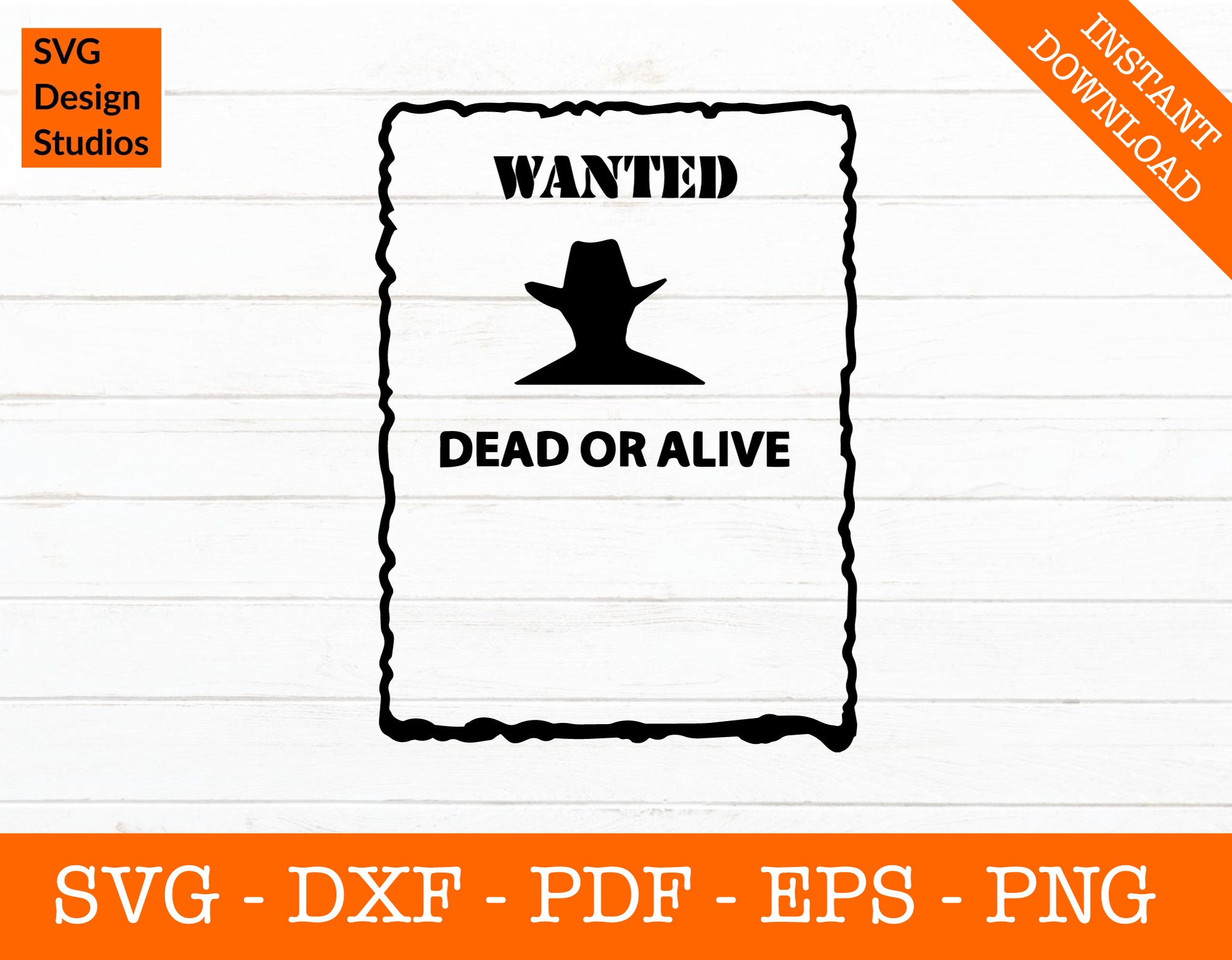 Blank Wanted Poster Svg Cowboy Svg Old West Svg Clipart SVG | Etsy