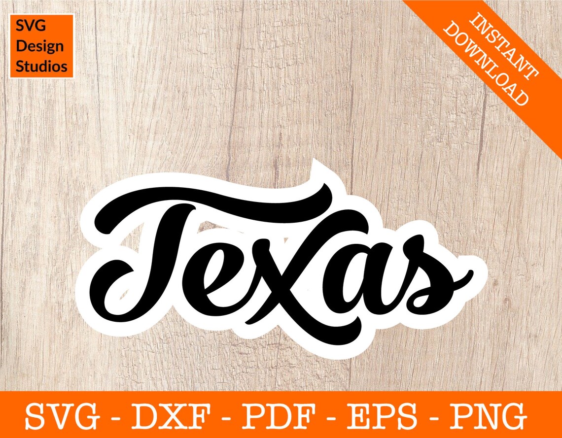 Retro Texas Svg Texas Svg University College Clipart - Etsy