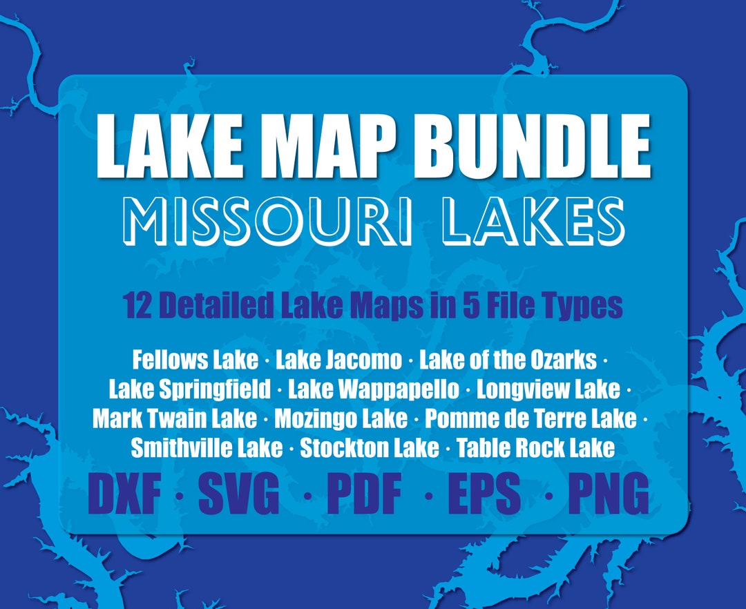 Explore Missouri's Lakes With the Missouri Lake Bundle Table Rock Lake ...