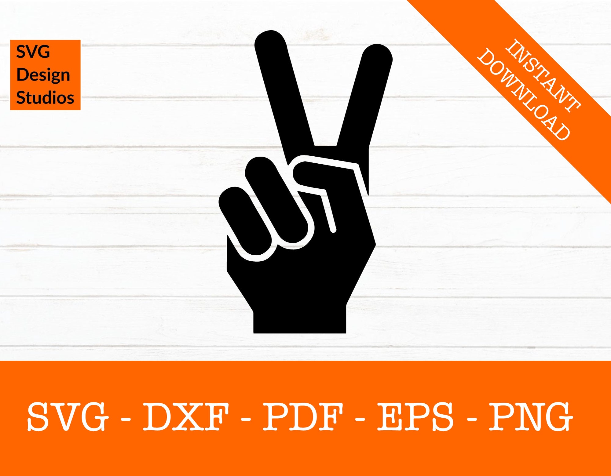 Peace Hand Sign Svg, Hippie Svg, Silhouette Shadow SVG Cut File - PNG ...