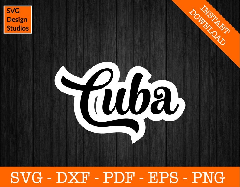 Cuba Svg Retro Cuba Svg Cuban Flag Svg Clipart Cut File - Etsy
