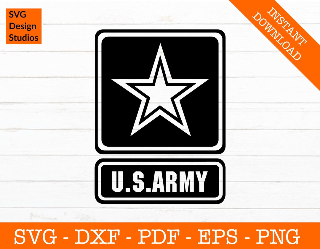 US Army Logo Svg, Army Svg, Military Svg, USA Svg, Clipart - Cut File ...