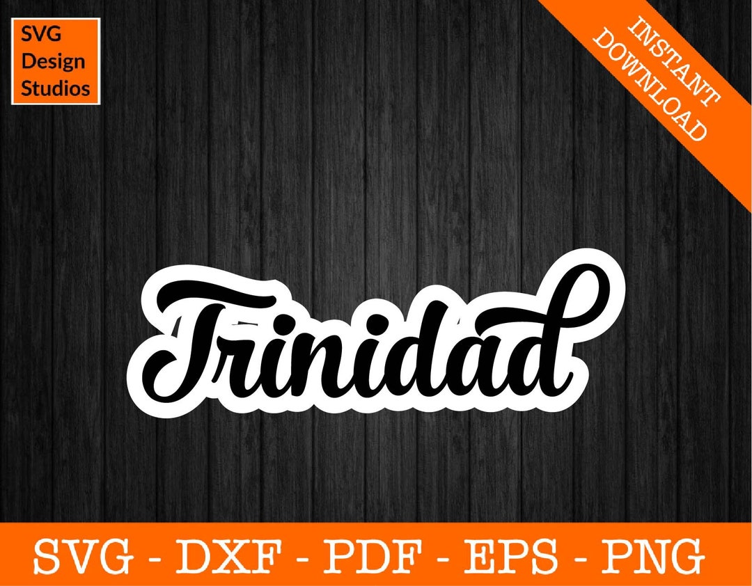 Trinidad Svg, Retro Trinidad Svg, Flag Clipart SVG - Cut File - Png ...