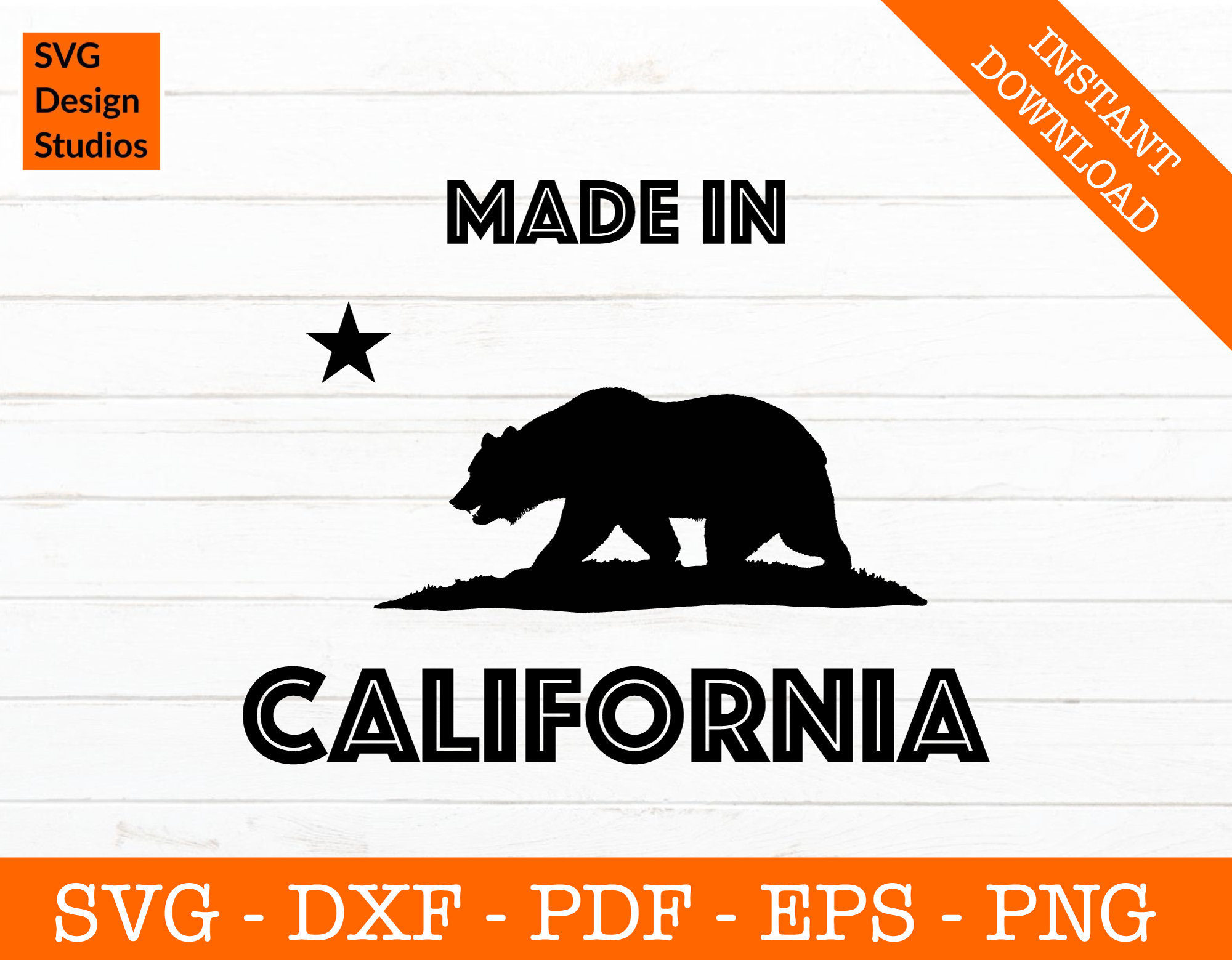 Made in California Svg California Svg California Flag Svg - Etsy