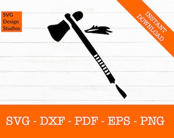 Tomahawk Silhouette SVG, Svg, Dxf, Cricut, Silhouette Cut File, Instant ...