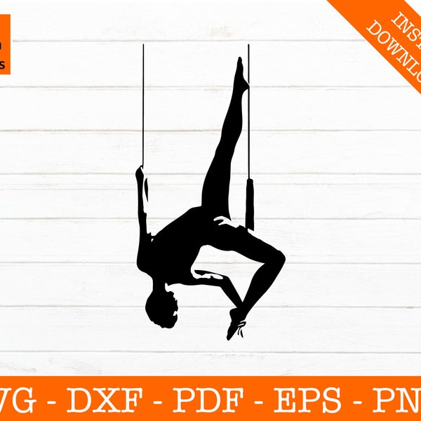 Circus Trapeze Silhouette - Etsy