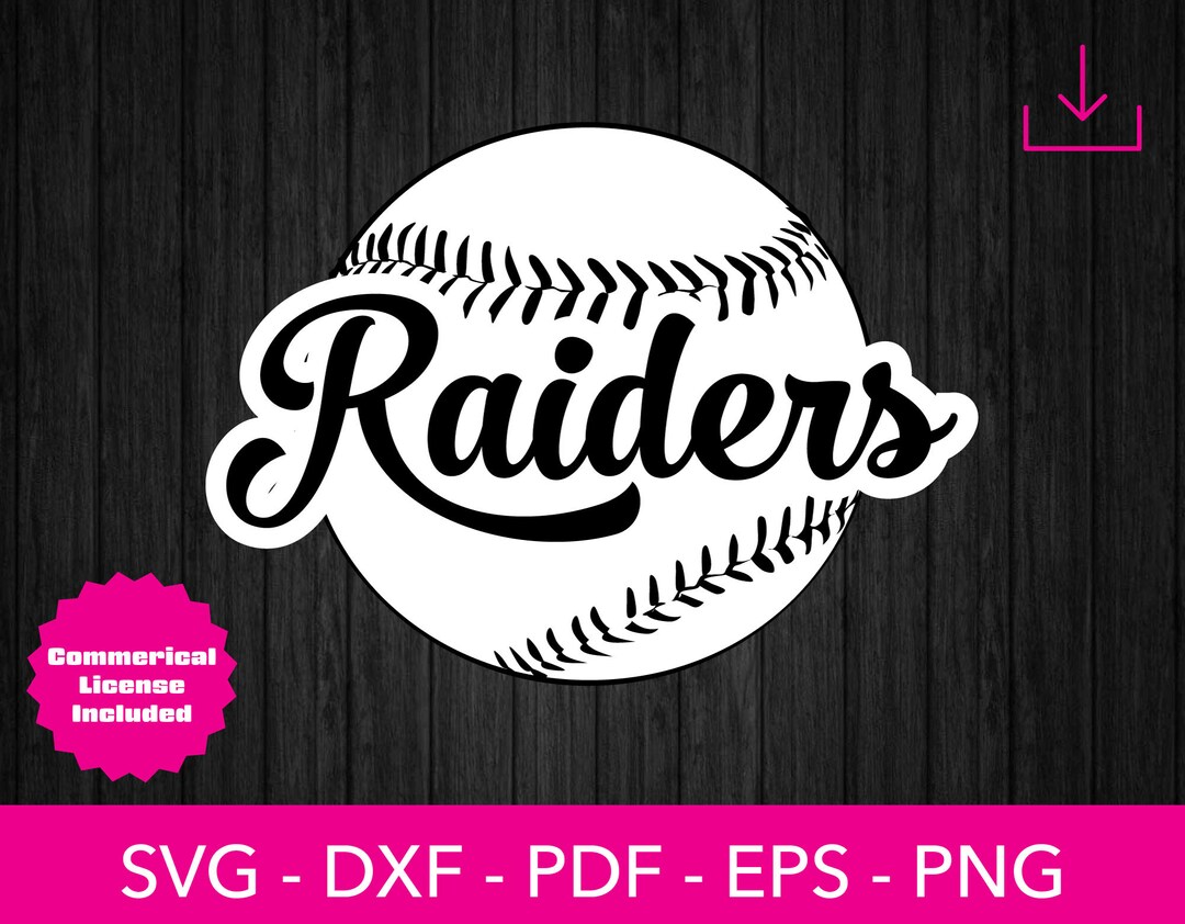 Retro Raiders Svg, Baseball Svg, Football Svg, Little League Svg ...