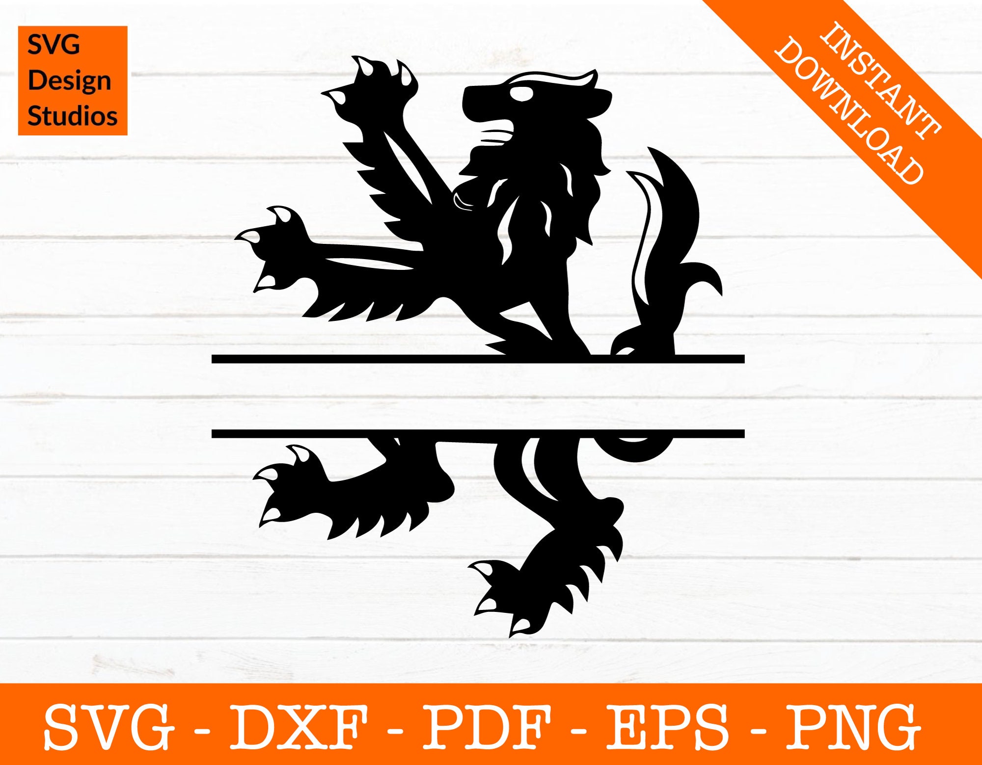 Scotland Svg Scottish Svg Scotland Lion Svg Split Frame - Etsy