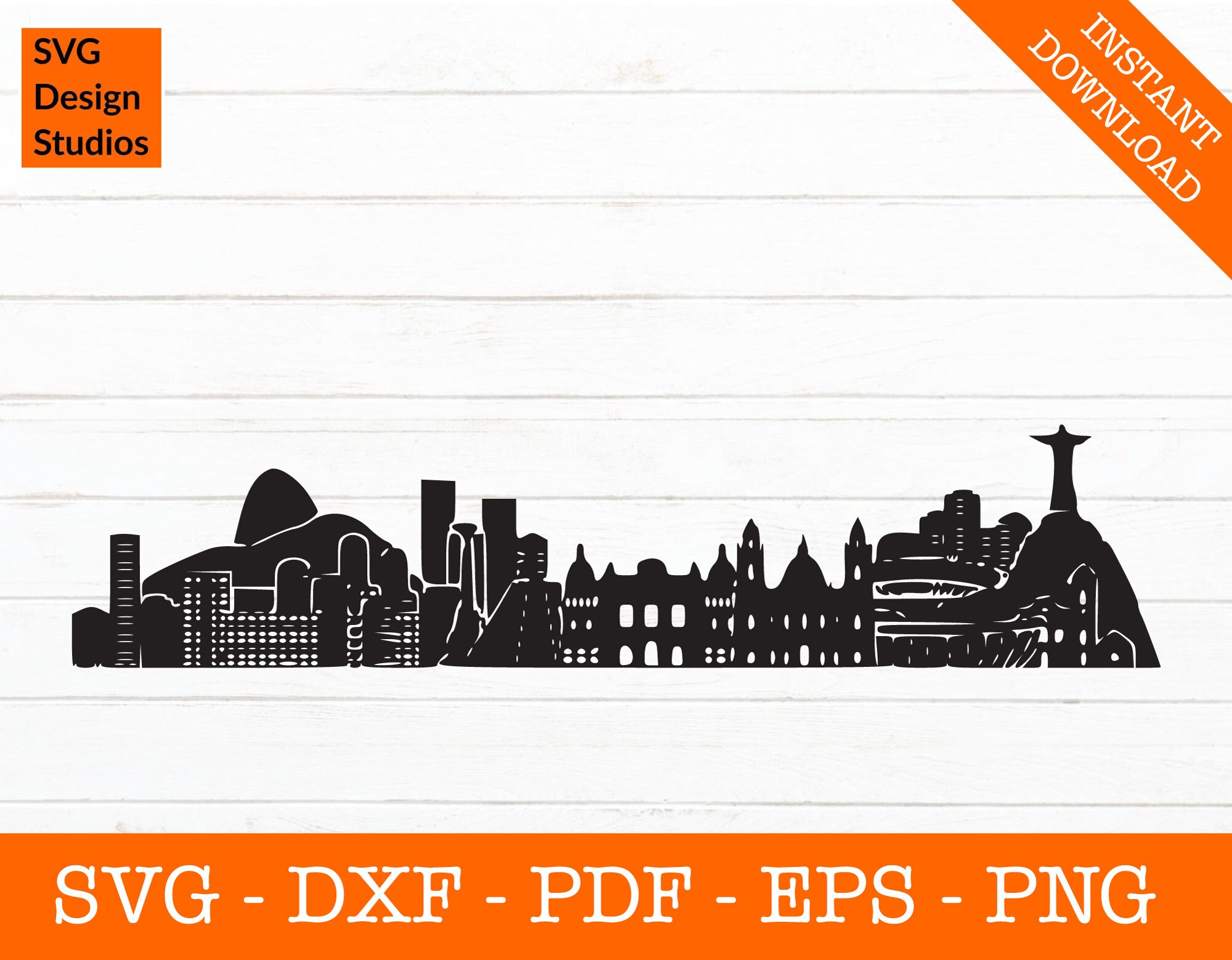 Rio De Janeiro Svg Rio Svg Brazil Svg Rio Cityscape - Etsy