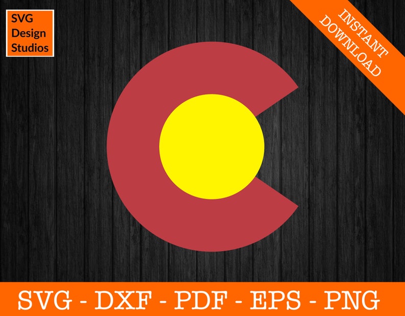 Colorado Svg Colorado State Flag Svg Clipart SVG Cut File - Etsy