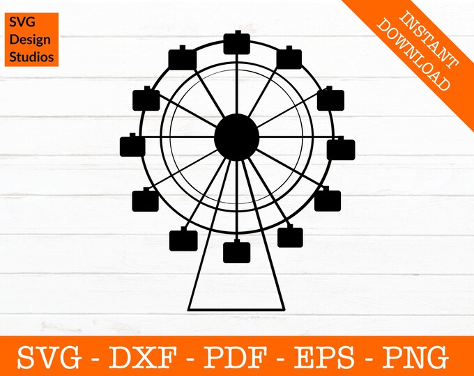 Ferris Wheel Svg, Circus Svg, Carnival Svg, Fair Svg, State Fair Cut ...