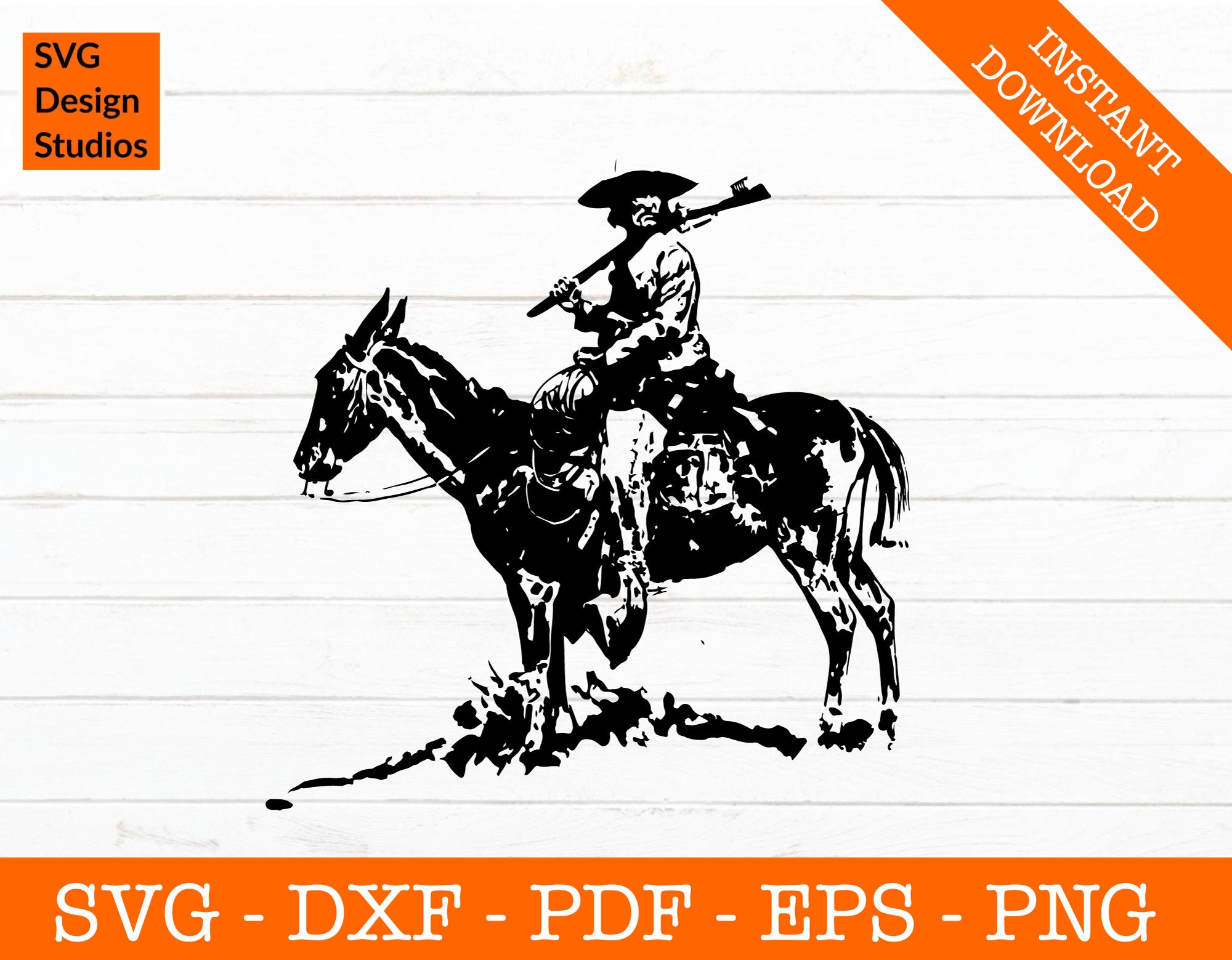 Remington Cowboy Svg Cowboy With Gun Svg Silhouette Cut File - Etsy